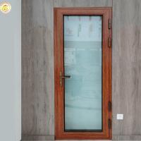 China Aluminum PD/PT Door Double-leaf Folding Swing Door Modern Exterior Front Entry Slide Door for sale