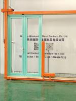 China Modern Design Commercial Aluminum Double Glass Swing Door for Shop for sale