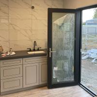 China Latest Residential Commercial Entry Doors From China Aluminium Swing Door for sale