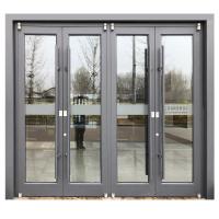 China Exterior Commercial Glass Aluminum Frame Storefront Swing Door Prices Storefront Door for sale