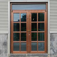 China House Front Main Double Door Design Aluminium Shop Front Door for sale