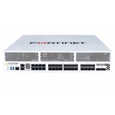 China FG-1000F FortiGate-1000F 2x 100GE QSFP28 slots , 8x 25GE SFP28 slots, 16x 10GE SFP+ slots, 8x 10GE BASE-T RJ45 ports Firewall for sale