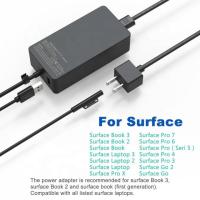 China Factory Selling 15V 8A 127W Power Charger 1932 127w for Microsoft Surface Book 3 15