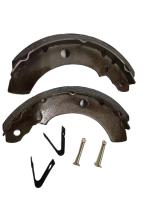 China Alta Calidad de Repuestos Tuktuk Non-asbestos Bajaj RE Tricycle Brake Shoe for Repair for sale
