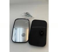 China BAJAJ 3 WHEEL Tricycle Spare Parts Rear Mirror Square Mirror Convex Reverse Mirror for sale