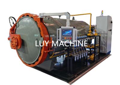 China Electric Composite Curing Autoclave 0.01Mpa Pressure Error 15m Length for sale