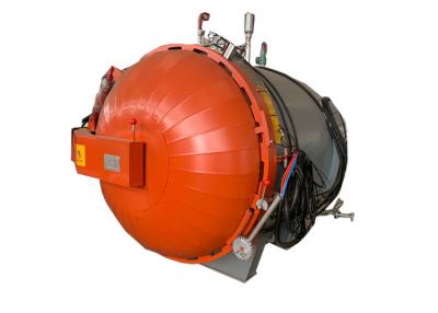 China Customized Small Composite Autoclave 0.85Mpa 380V 50Hz Forced Ventilation Rubber Curing for sale