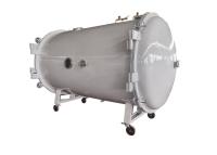 China Automatic Kiln Wood Drying Equipment 380V 50Hz 1.8m Diameter Manual Open Door for sale