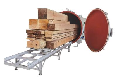 China LUY Manual Open Door Wood Chip Drying Kiln 380V 3 Phase 30-60℃ Temperature Range for sale