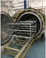 China Electric Heating Composite Curing Autoclave 600-5000mm Diameter PLC Control for sale