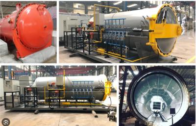 China Electric Heating Composite Autoclave for Rubber Vulcanization 600-5000mm 220V for sale
