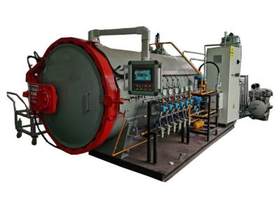 China Industrial Composite Carbon Fiber Autoclave 600-5000mm Diameter 220V 380V for Curing for sale