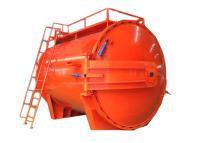 China Industrial Composite Autoclave 600-5000mm Diameter 100-450°C Electric Heating for Carbon Fiber Curing for sale
