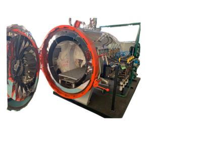 China Industrial Composite Autoclave 600-5000mm Diameter 100-450°C Electric Heating for Carbon Fiber Curing for sale