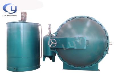 China Double Safety Interlocking Wood Heat Treatment Equipment with 1.58 MPa Pressure and Customizable Sizes up to 2500mm Diameter for sale