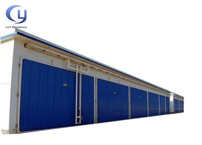 China PLC-Controlled Timber Kiln Wood Drying Equipment with Aluminum Fans for Industrial Applications for sale