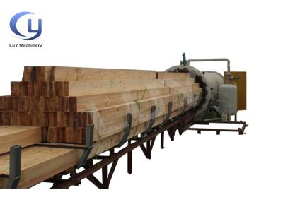 China Creosote Treatment Plant PLC Control ISO 9001 1.0-1.4Mpa 1m-60m Custom Capacity for sale