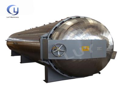 China Thermo Wood Heat Treatment Equipment 240°C Capacity with Natural Cooling System 0.1-0.7 MPa Pressure Range for sale