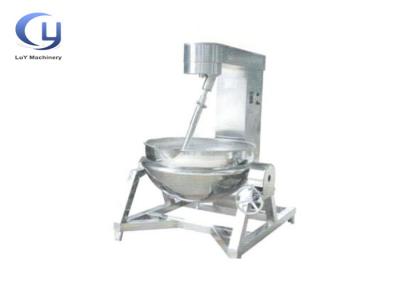 China Stainless Steel Industrial Steam Jacketed Kettle 100-500L Capacity with Planetary Mixing System for sale