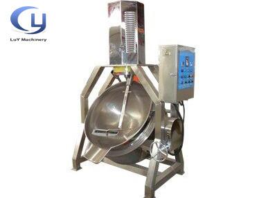 China 100L Industrial Steam Jacketed Kettle with Planetary Mixing System - 380V Three Phase Power for sale