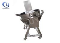 China Industrial Steam Jacketed Cooking Kettle 100L-500L Capacity with 380V Electric/Gas/Steam Heating Options for sale