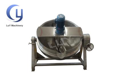 China 100L 200L 300L Industrial Steam Jacketed Kettle with 380V Three Phase Power and Automatic Temperature Control for sale
