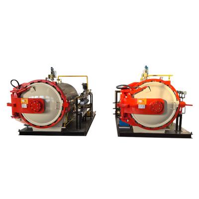 China Industrial Composite Autoclave 600-5000mm Diameter 100-450°C Electric Heating for Carbon Fiber Curing for sale