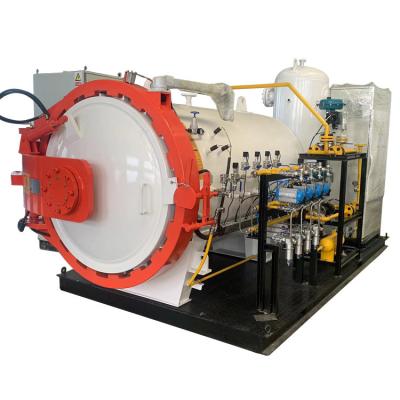 China Industrial Composite Autoclave 600-5000mm Diameter 100-450°C Electric Heating for Carbon Fiber Curing for sale