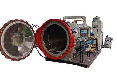 China Industrial Composite Autoclave 600-5000mm Diameter 100-450°C Electric Heating for Carbon Fiber Curing for sale