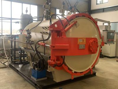 China Industrial Composite Autoclave 600-5000mm 100-450°C Electric Heating Carbon Fiber Curing for sale