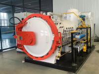 China Industrial Composite Autoclave 600-5000mm Diameter 100-450°C Electric Heating for Carbon Fiber Curing for sale