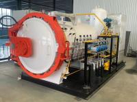 China Industrial Composite Autoclave 600-5000mm Diameter 100-450°C Electric Heating for Carbon Fiber Curing for sale