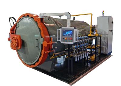 China Industrial Composite Curing Autoclave 600-5000mm Diameter 100-450°C Electric Heating for sale
