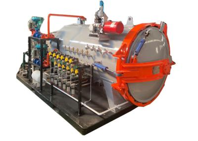 China Industrial Composite Autoclave 600-5000mm Diameter 100-450°C Electric Heating for Carbon Fiber Curing for sale