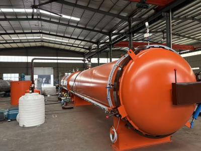 China Industrial Composite Autoclave 600-5000mm Diameter 100-450°C Electric Heating for Carbon Fiber Curing for sale