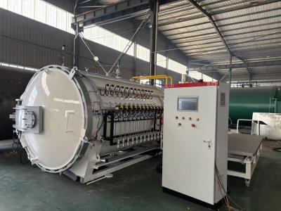 China Industrial Composite Autoclave 600-5000mm Diameter 100-450°C for Aerospace Carbon Fiber Curing for sale