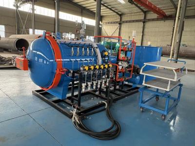China Industrial Composite Autoclave 600-5000mm 100-450°C Electric Heating for Carbon Fiber Curing for sale