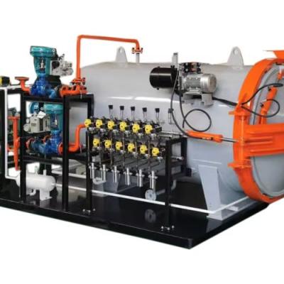 China Industrial Composite Autoclave 600-5000mm Diameter 100-450°C Electric Heating for Carbon Fiber Curing for sale