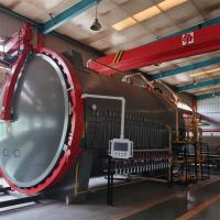 China CE Approved Horizontal Composite Autoclave 600-5000mm Diameter 100-450°C Electric Heating for Carbon Fiber Curing for sale