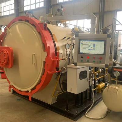 China ISO CE Certified Composite Autoclave 600-5000mm 100-450C Electric Heating for Carbon Fiber Curing for sale