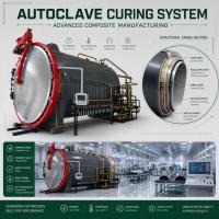 China SGS Certified 1.5x4.5m Uniform Heating Rubber Curing Autoclave for Silicone Gaskets Seals Industrial Processing for sale