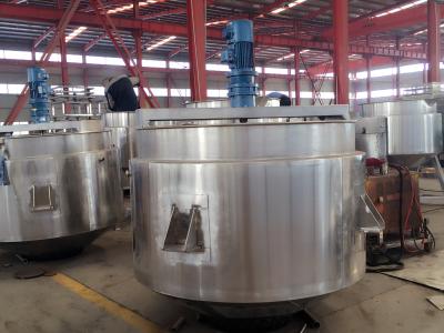 China 30KW Electric Stainless Steel Jacketed Kettle 36-72rpm Mixing Speed 0.8Mpa for sale