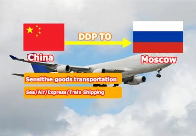 China Door To Door Air Freight From China To Moscow Russia Railway Shipping Accepts Any Goods for sale
