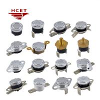 China Custom KSD301 Thermal Switch Thermostat Cutout 250V 10A 150c Temperature Control for sale