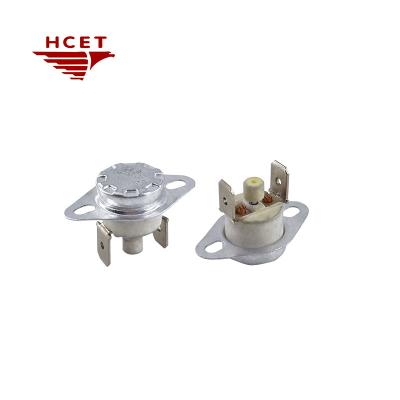 China 125V 16A KSD301 Thermal Switch Bimetal Thermostat Auto Manual Reset for sale