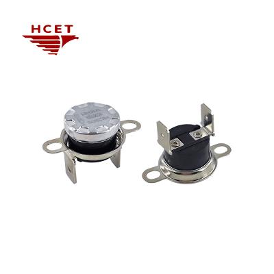 China High Precision KSD301 125V 250V 16A Bimetal Disc Thermostat Thermal Protector Switch for sale