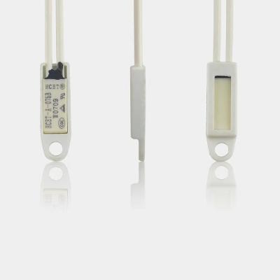 China Waterproof HCET-A Bimetal Temperature Control Switch Thermal Protection Device High Current Capacity for sale