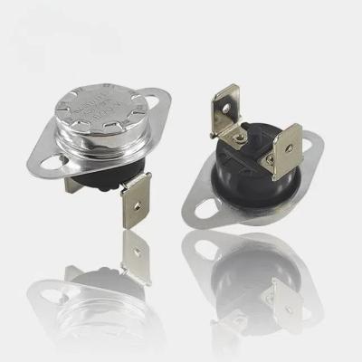 China Oem KSD301 10a 250v K45 Bimetal Thermostat Switch Resettable NC 110c for sale