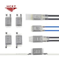 China HCET Thermal Protector Bimetal Thermostat Thermal Switch Electric Power Self-Hold for sale