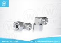 China Carbon Steel High Pressure 90 Degree Elbow Reducer Tube Adaptor with Swivel Nut M12x1.5 to M52x2.0 for sale